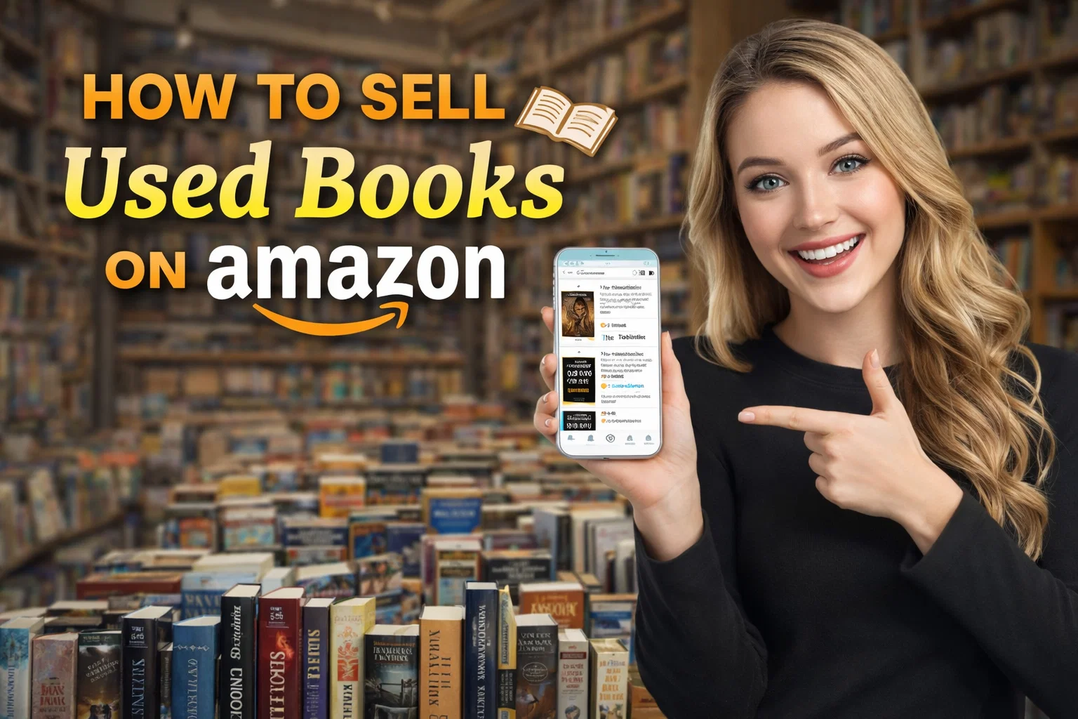 How to Sell Used Books on Amazon (Step-By-Step Guide 2026)